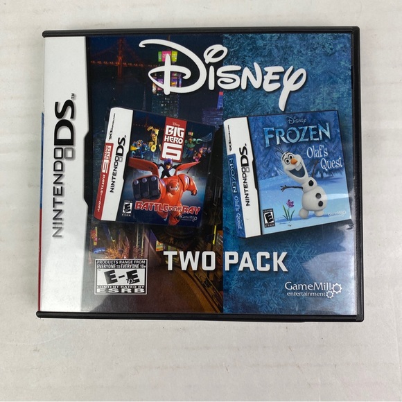 Nintendo | Toys | Nintendo Ds Disney Frozen Olafs Quest Big Hero 6 ...